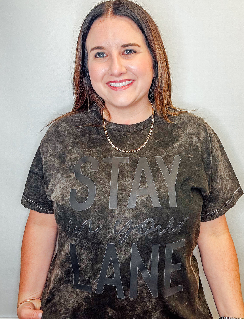 Stay In Your Lane Tee – A Little Off Track